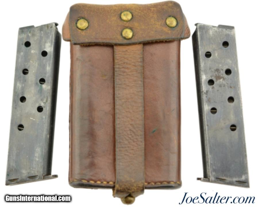 Vintage Colt 1903 32 Cal. Magazines with Magazine Pouch