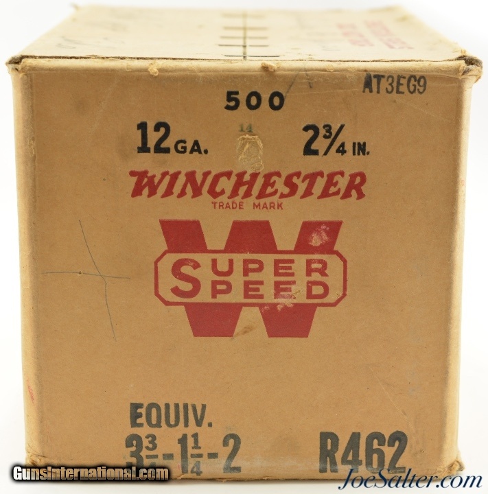 Rare Winchester Super Speed 12ga. 2 3/4" R462 Factory Sealed Case
