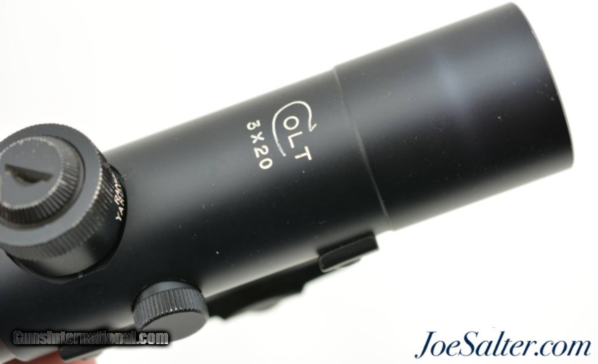 Vintage Colt 3x20 Carry Handle Scope SP1 AR-15A2