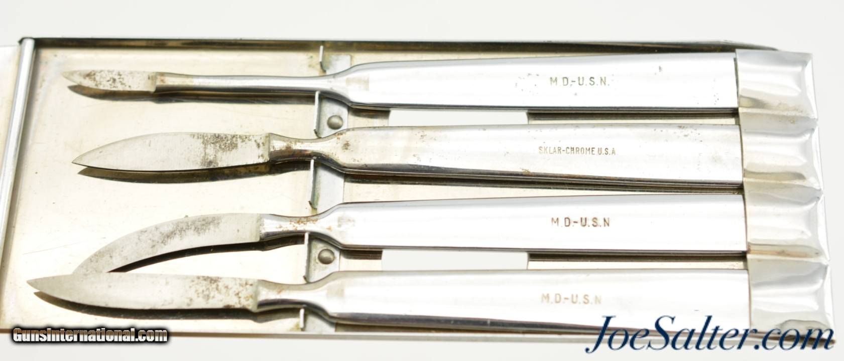 WWII Medic USN Marine Corpsman Pocket Case Field Surgery Kit