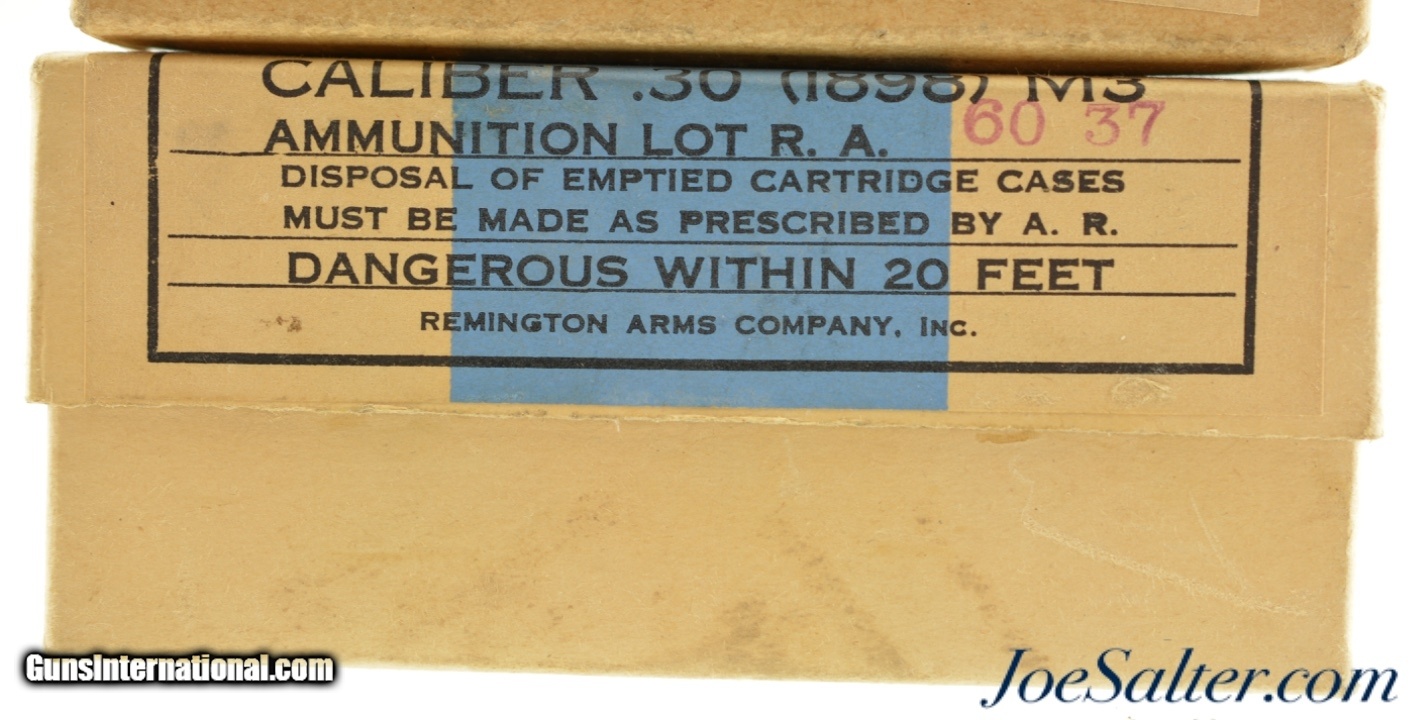 2 Boxes of Vintage .30 (1898) M3 30-40 Krag Blanks for sale