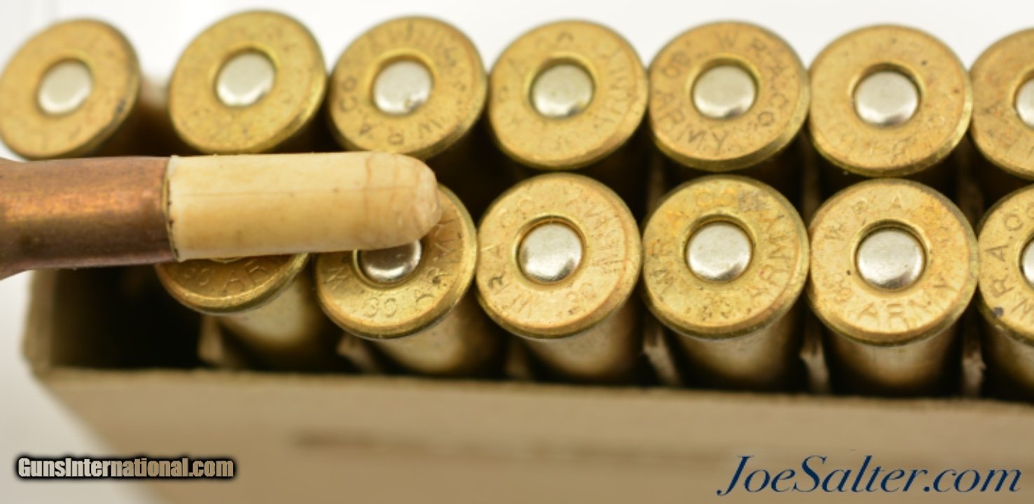 2 Boxes of Vintage .30 (1898) M3 30-40 Krag Blanks for sale