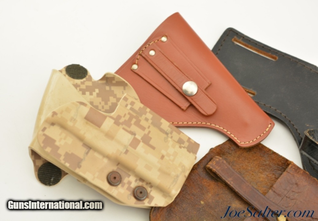 Lot of 9 Assorted Holsters