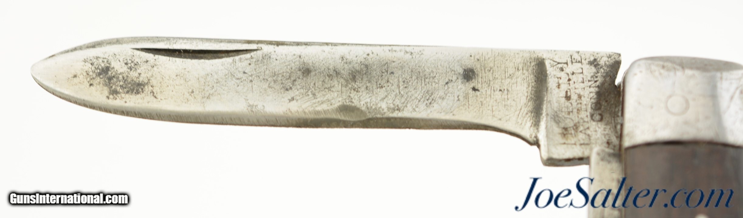 Vintage Holley Mfg. Co. 2 Blade Jack Knife for sale