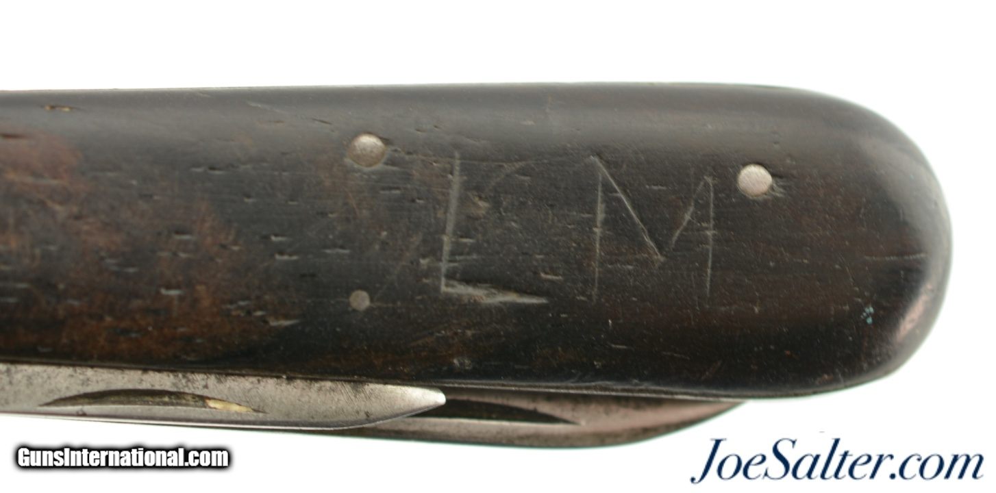 Vintage Holley Mfg. Co. 2 Blade Jack Knife for sale