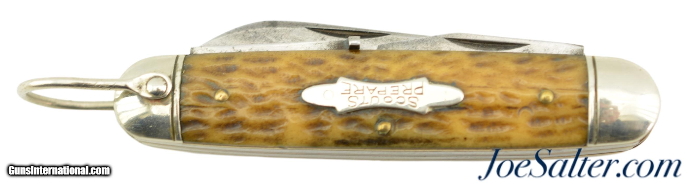 Vintage UN-Official Boy Scout "Scouts Prepare" Jack Knife for sale