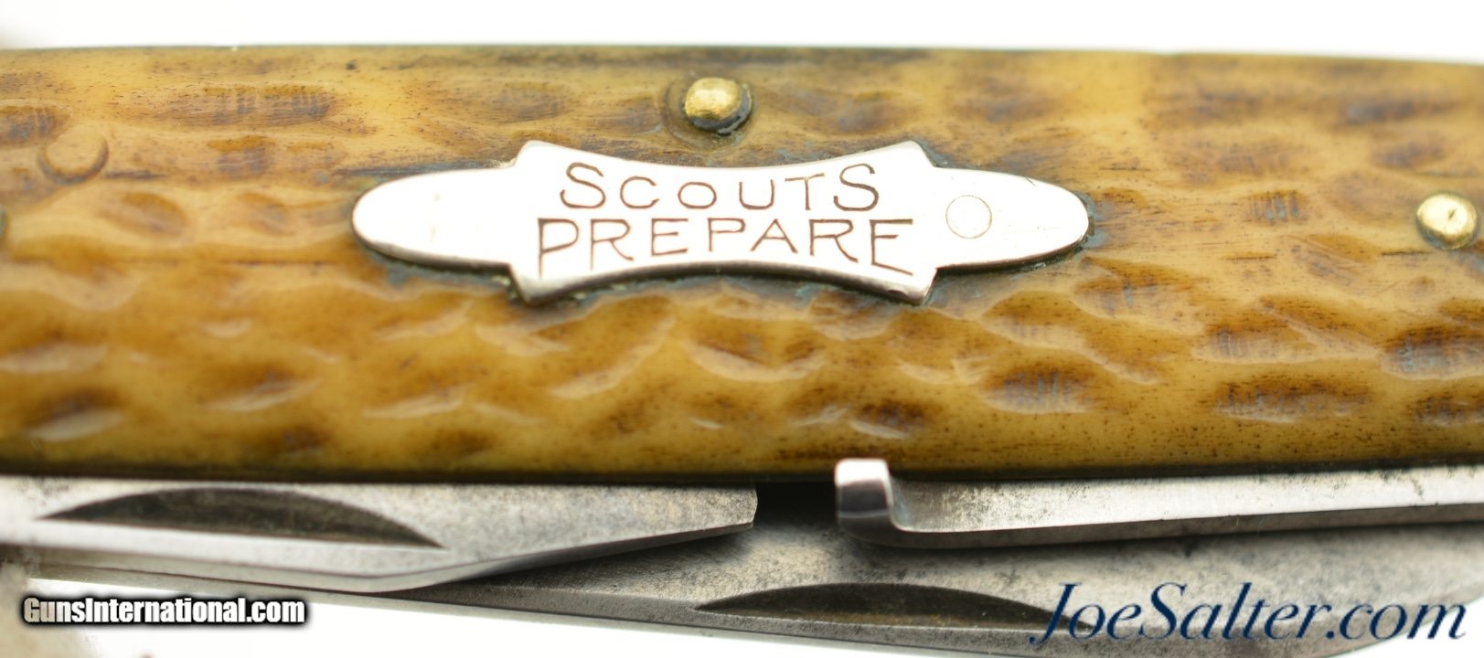 Vintage UN-Official Boy Scout "Scouts Prepare" Jack Knife for sale
