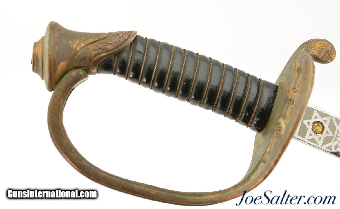 Pre-War US Marine Corps NCO Sword by Hilborn-Hamburger