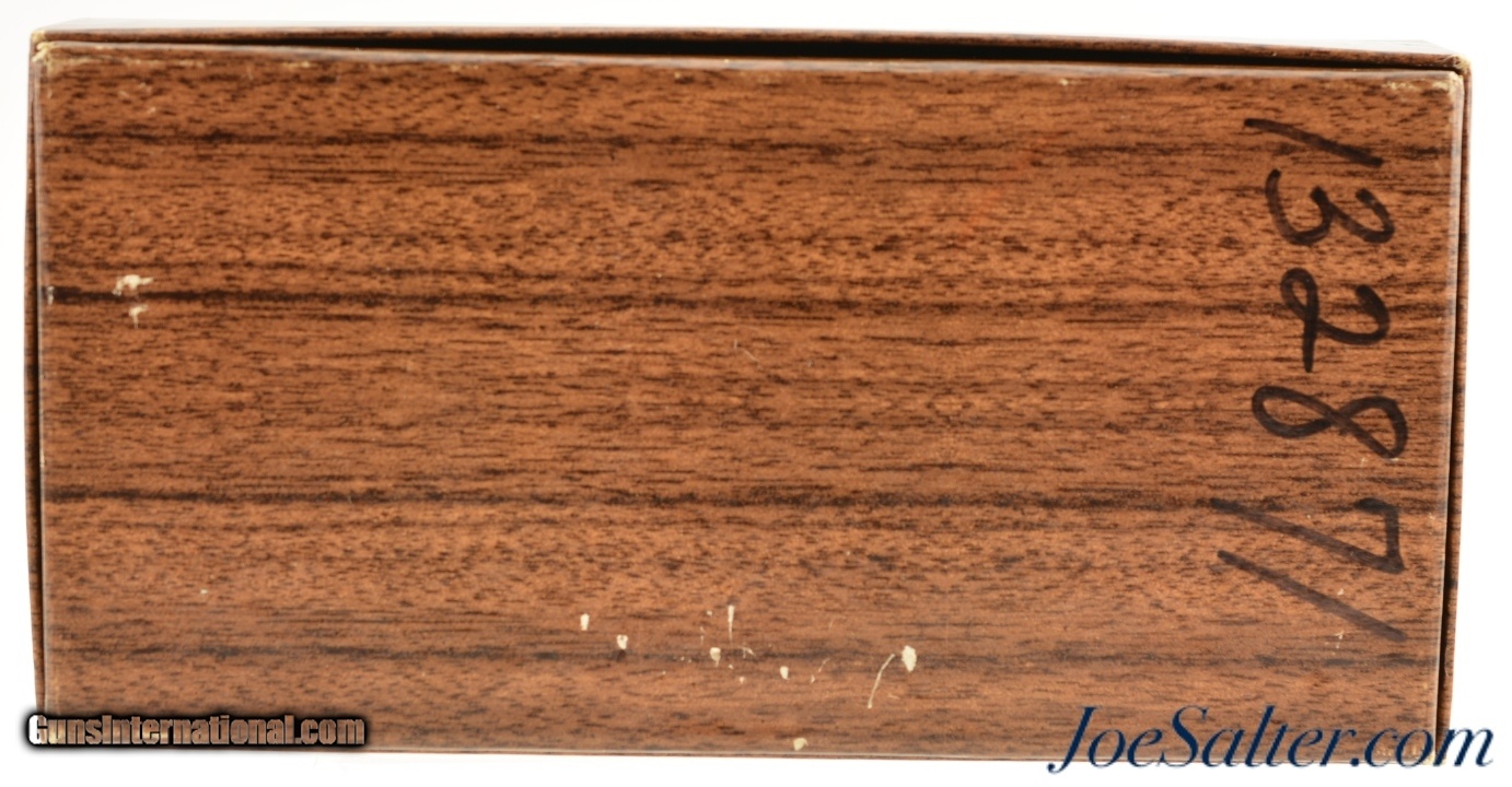 Vintage Colt Factory Wood Grain Box Small Pistol Frame for sale