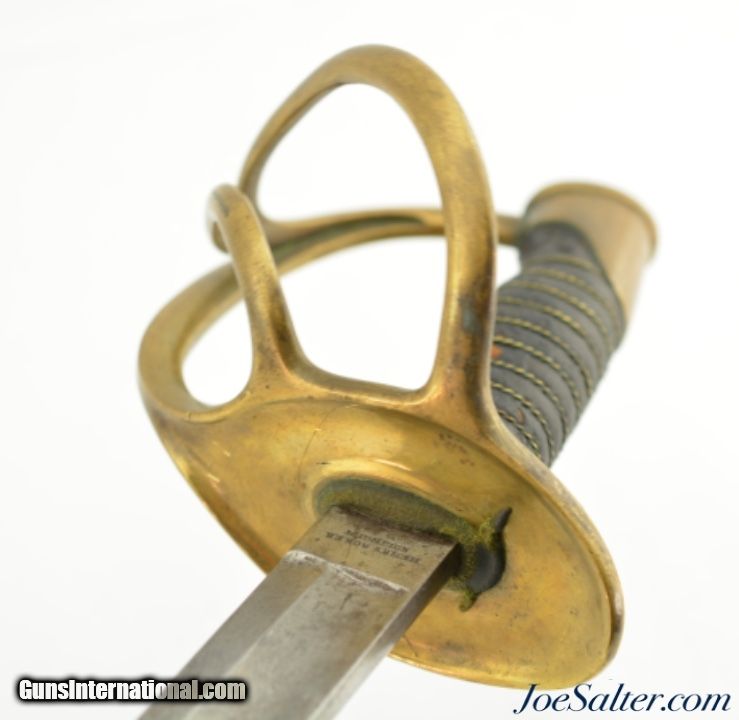 Civil War Prussian Model 1860 Cavalry Sword Henry Boker