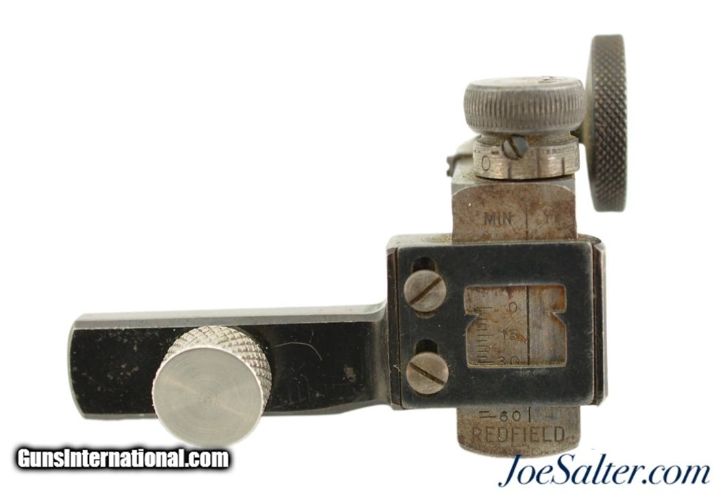 Vintage Redfield No. 75 Target Rifle Receiver Peep Sight