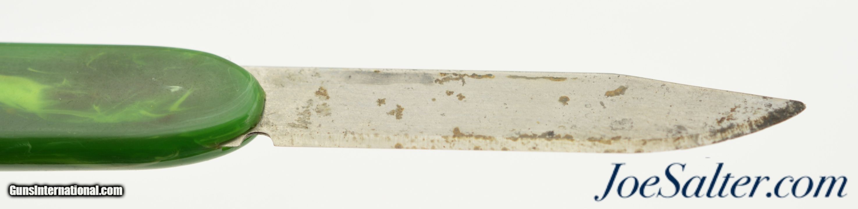 Vintage Gits Brothers Center Slide Utility Knife Celluloid for sale