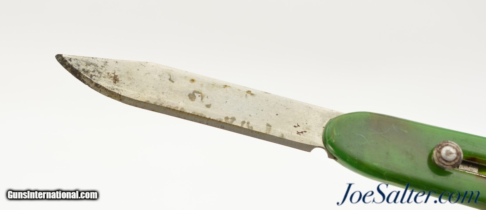 Vintage Gits Brothers Center Slide Utility Knife Celluloid for sale