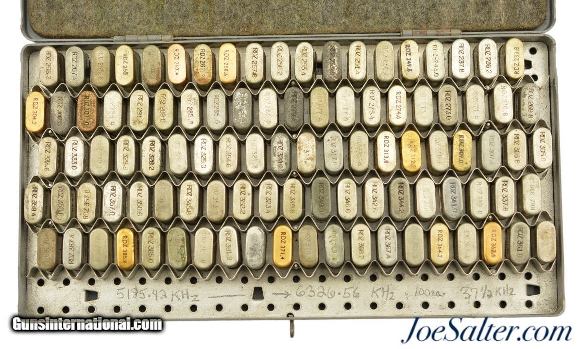 Navy 10527 Type 40162 Crystals for TDZ Radio Equipment for sale