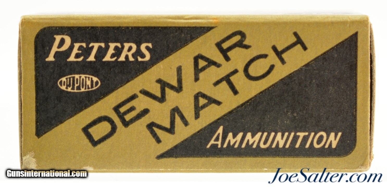 Peters "Dewar Match" 22 LR Ammo Full Box PCC-53B LR-2C Full Box