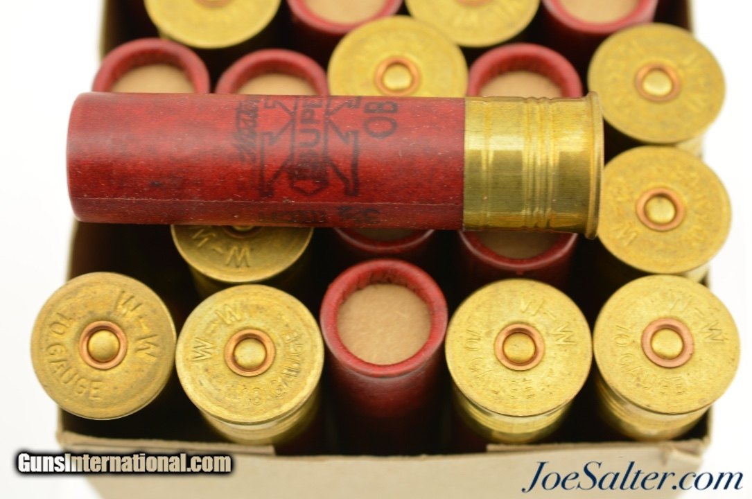 Vintage Winchester-Western 10ga. 3 1/2" Magnum No. 0-buck 24rnds