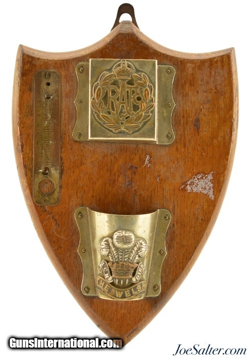 Vintage British Military RAF and Welsh Memorial Plaque WW2 for sale