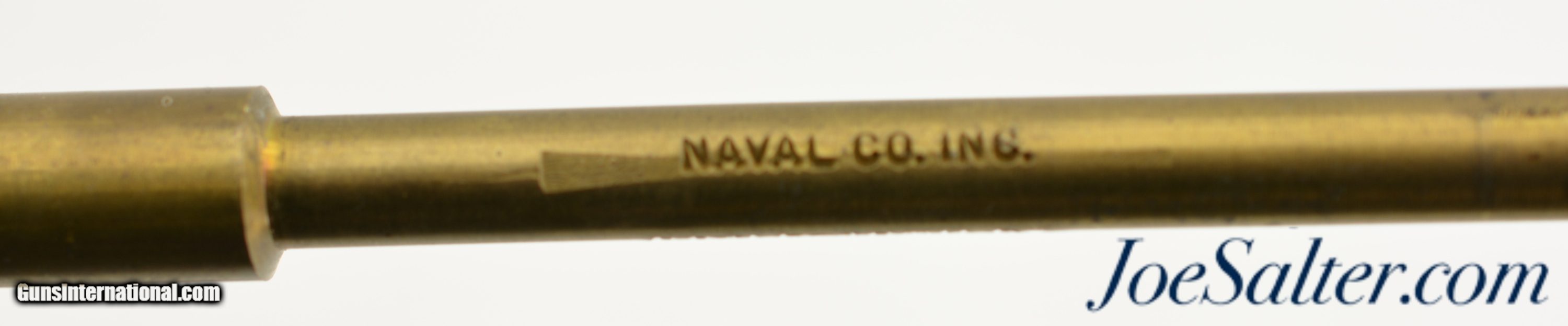 Vintage Bridger Line Throwing Solid Brass Rod Projectiles 45 Caliber ...