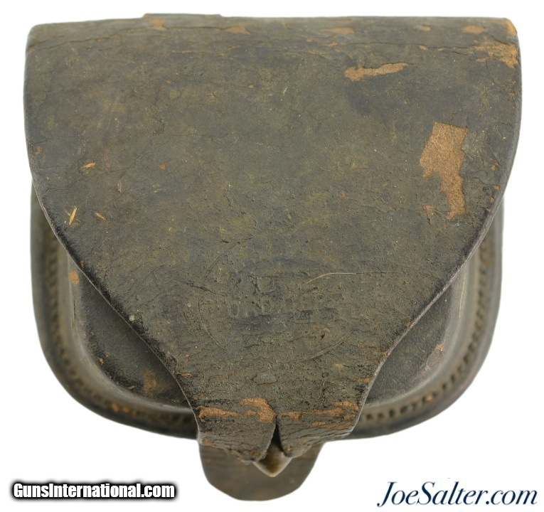 Civil War US Contractor Marked Cap Box for sale