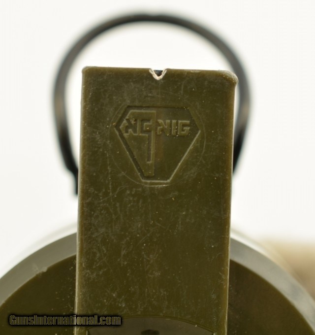 Vintage Israeli IDF Military Compass with Service Pouch