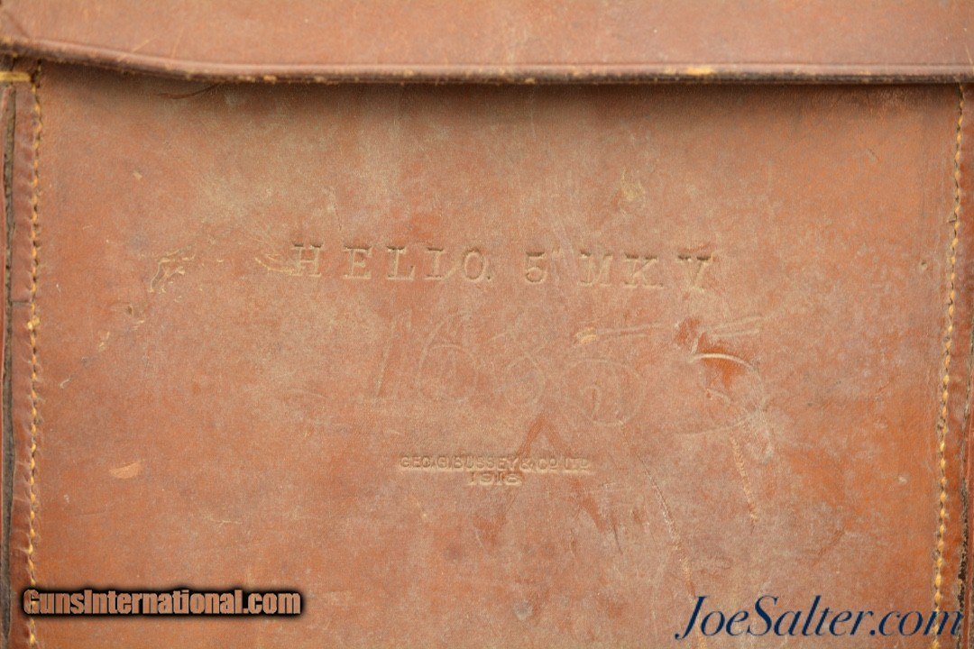 Vintage British Military Helio 5" Mk V (Heliograph) Leather Case 1916 ...