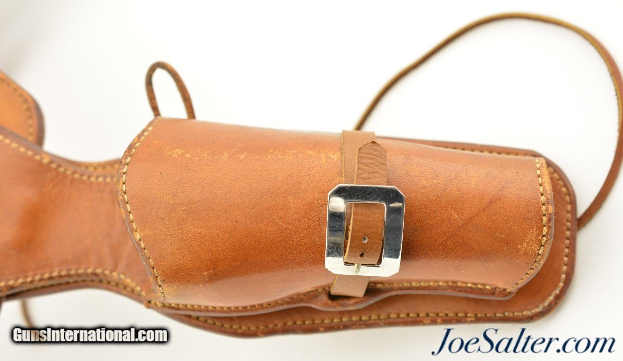 Vintage Edward H. Bohlin of Hollywood Fast Draw Leather Holster Rig