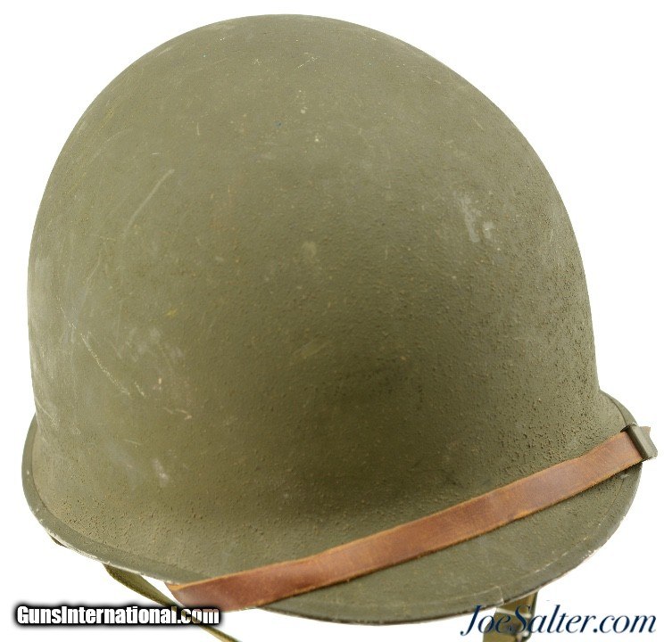 Excellent WWII Front-Seam M1 Helmet McCord Radiator for sale