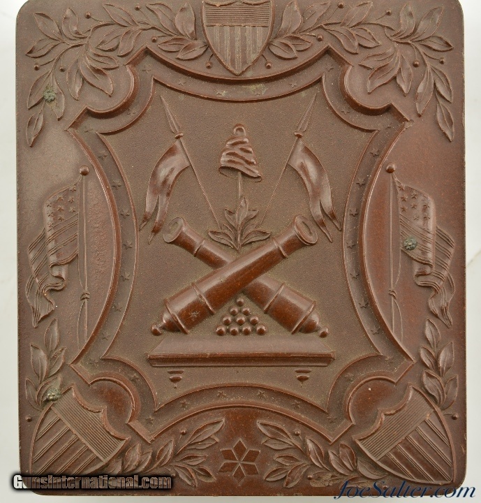 Excellent Tintype showing New York National Guard Troops w/ Rolling ...