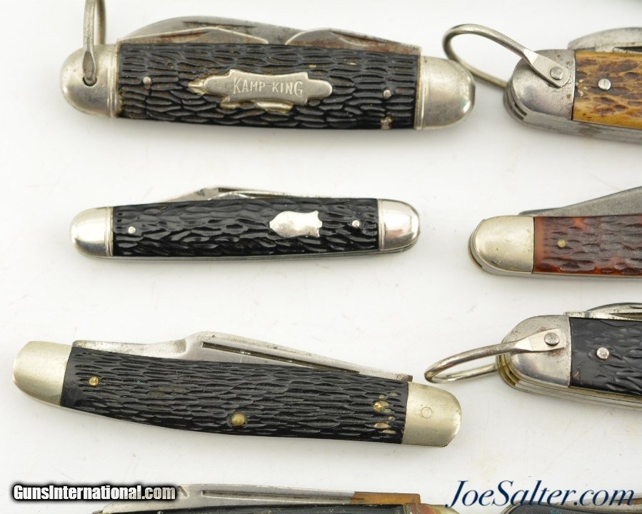 Lot of 11 Assorted Vintage Pocket Knives