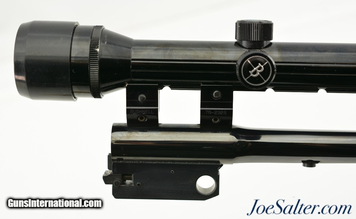 Thompson Center Contender Octagon Barrel 44 Magnum Orig Sights & Scope ...