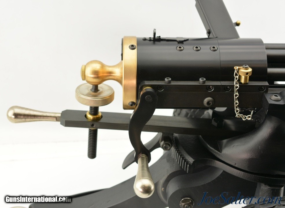 Like New Tippmann Armory 9mm Gatling Gun on Wheeled Carriage for sale