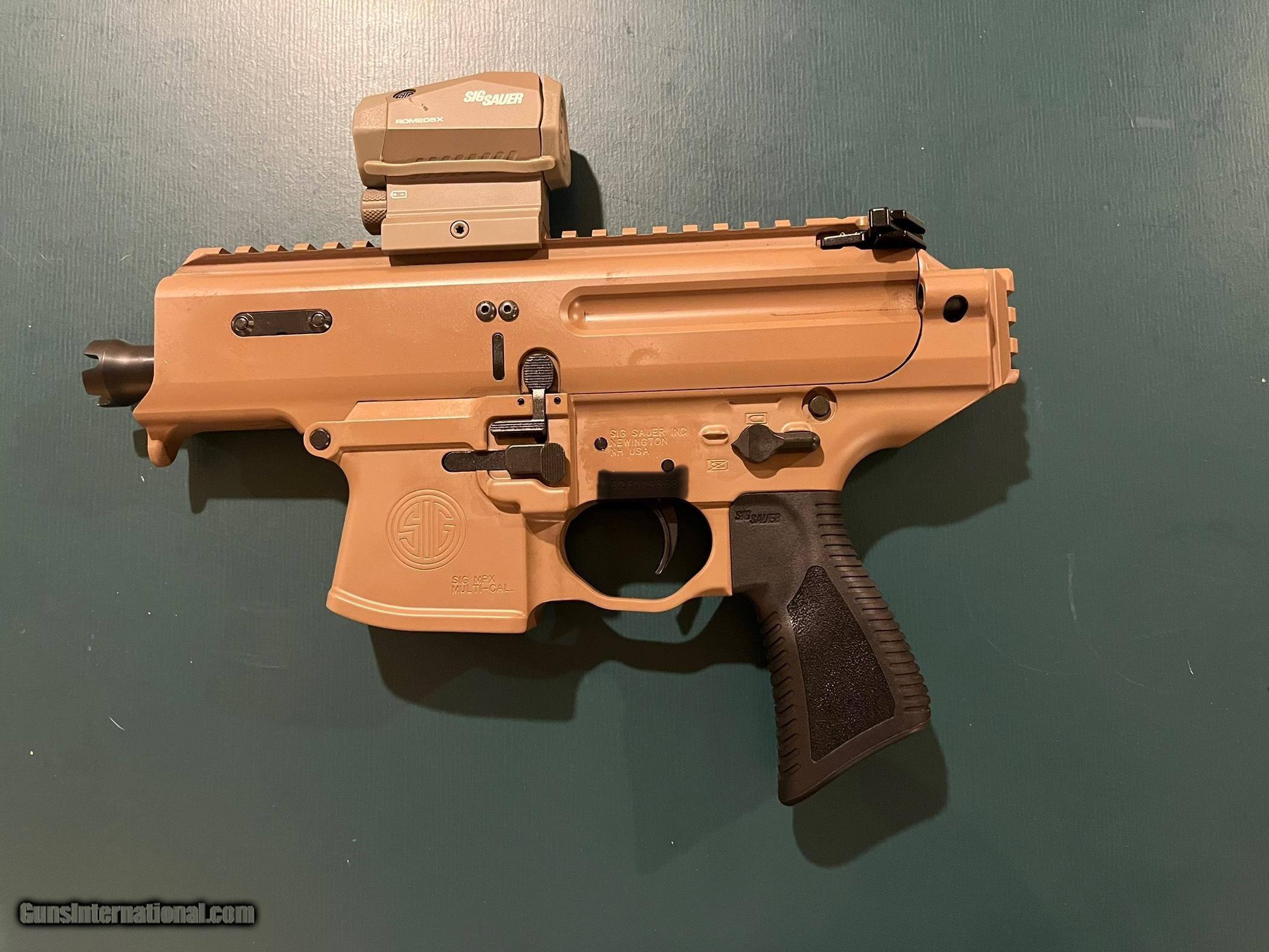 Sig Mpx copperhead (9X19)