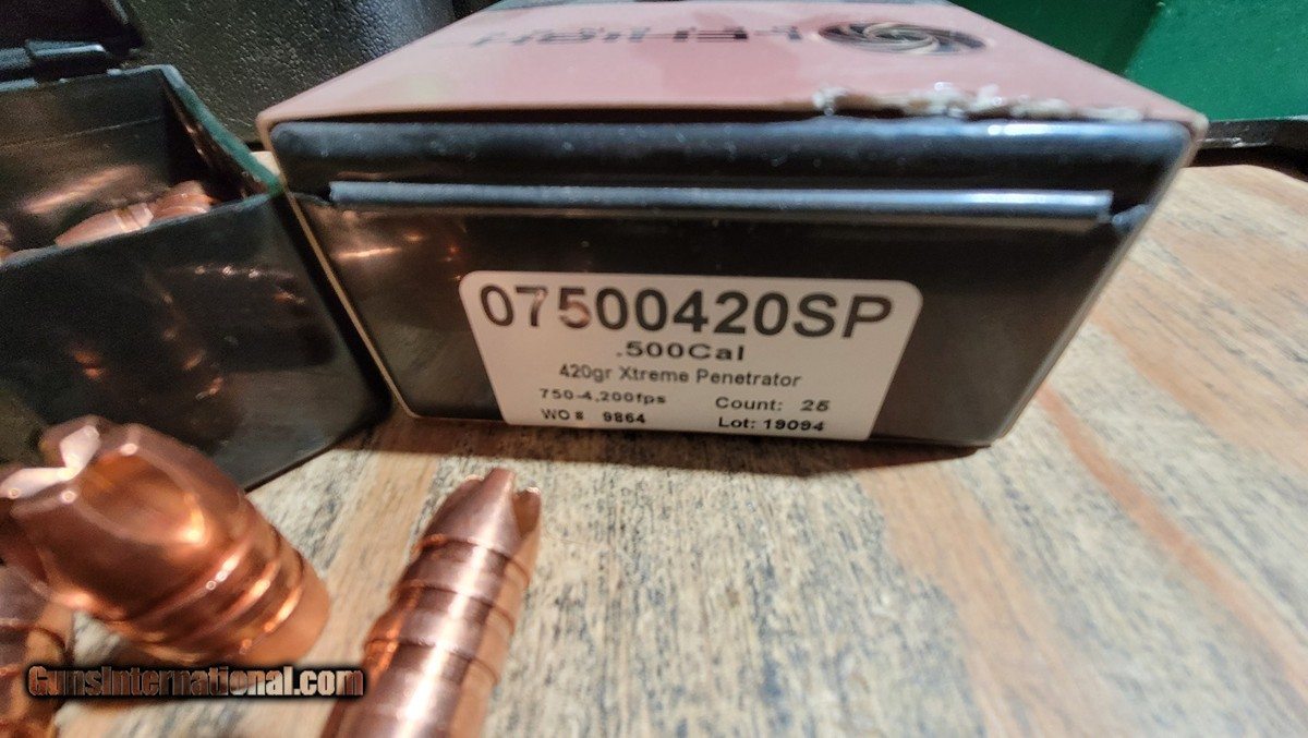 .500" 420gr Lehigh Xtreme Penetrators