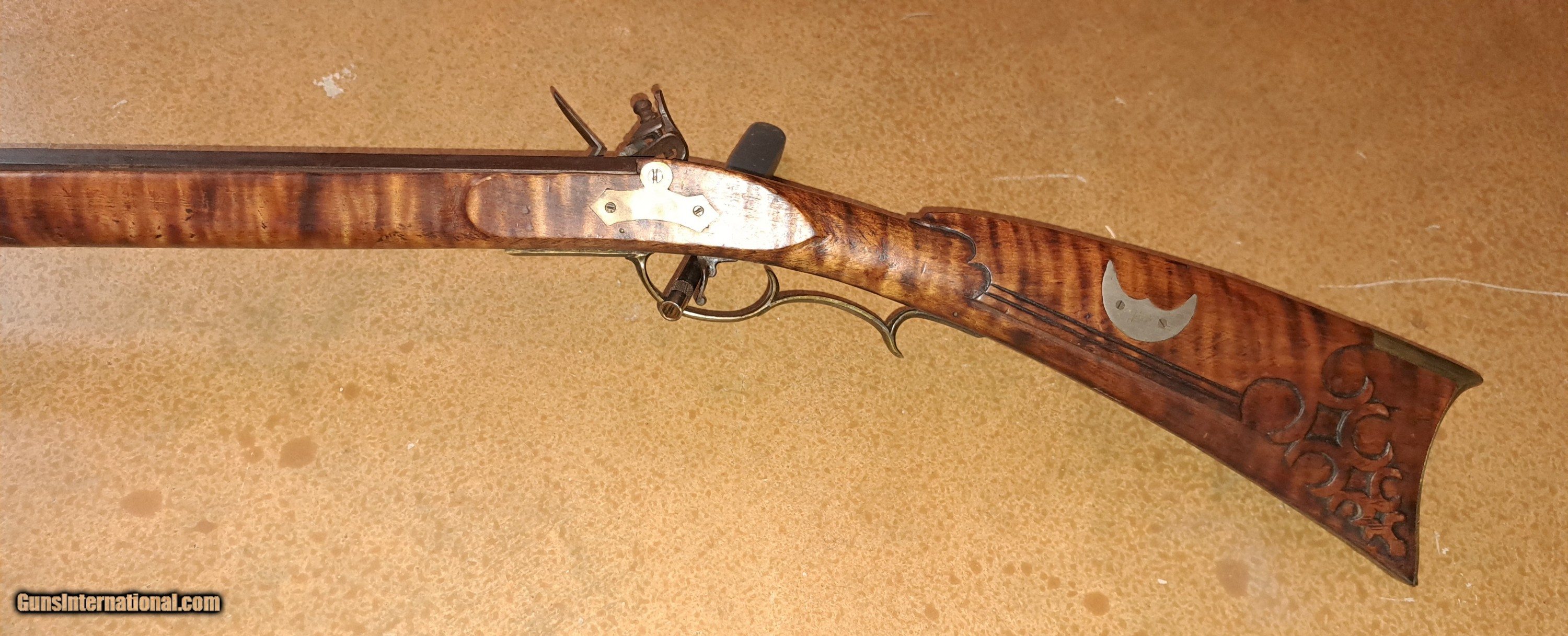 Vintage .40 Allegheny Style Flintlock Rifle