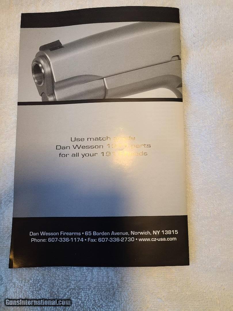 DAN WESSON FIREARMS KODIAK (OPTICS READY) 10MM for sale