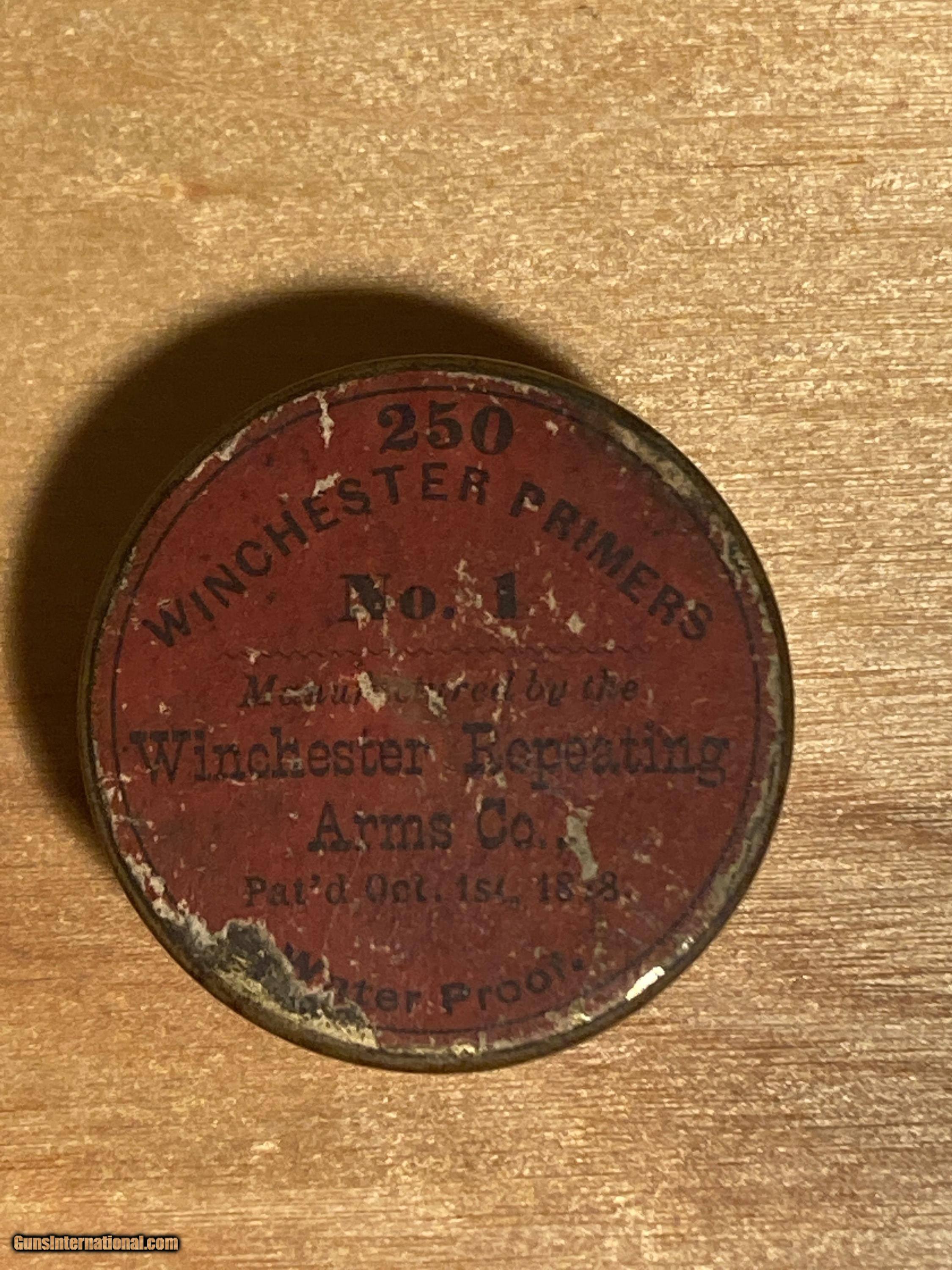 Vintage Winchester primers