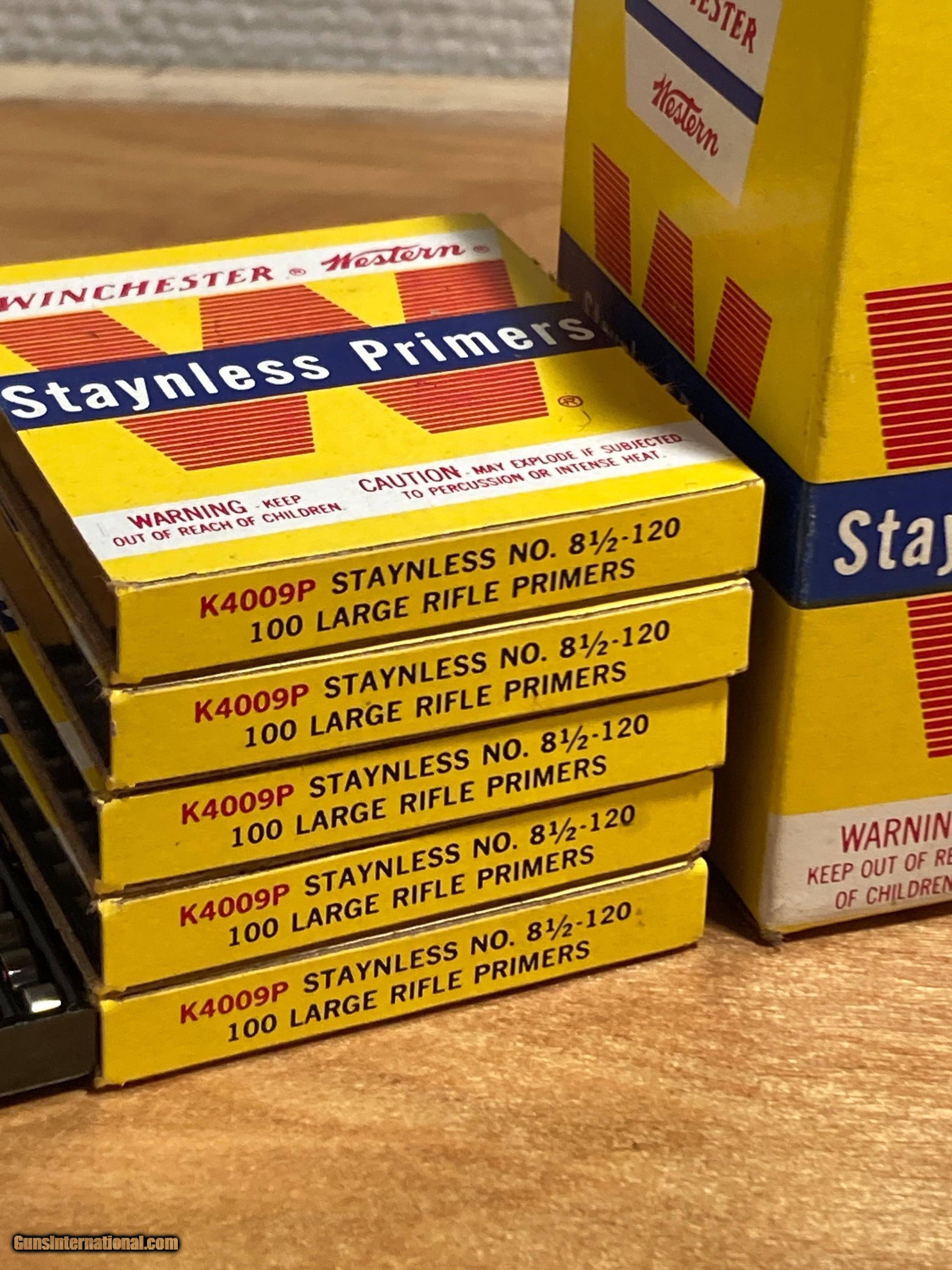 Vintage Winchester primers