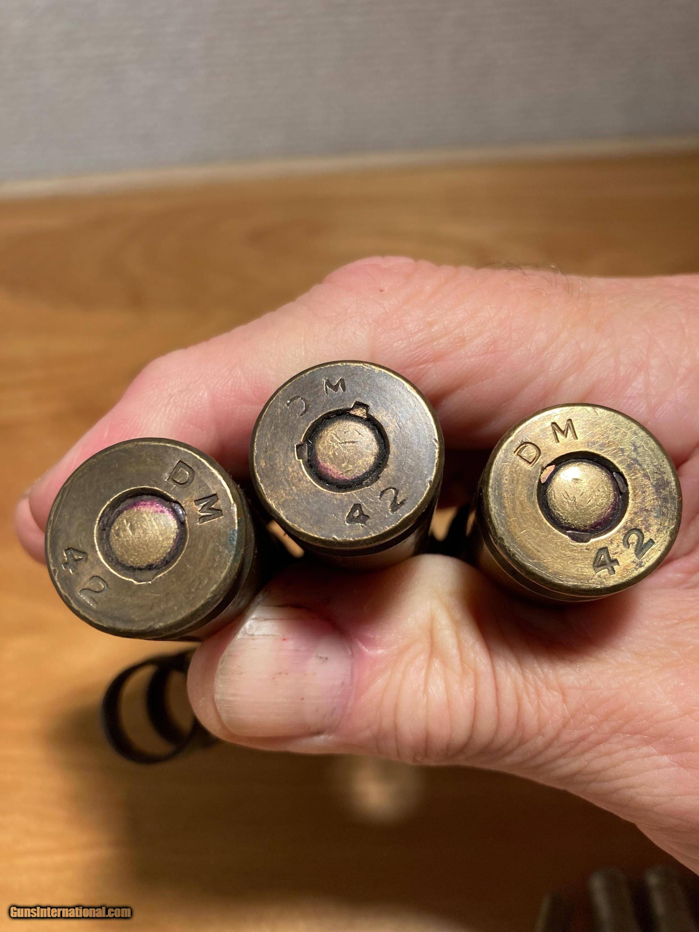 WWIl vintage ammo and blanks