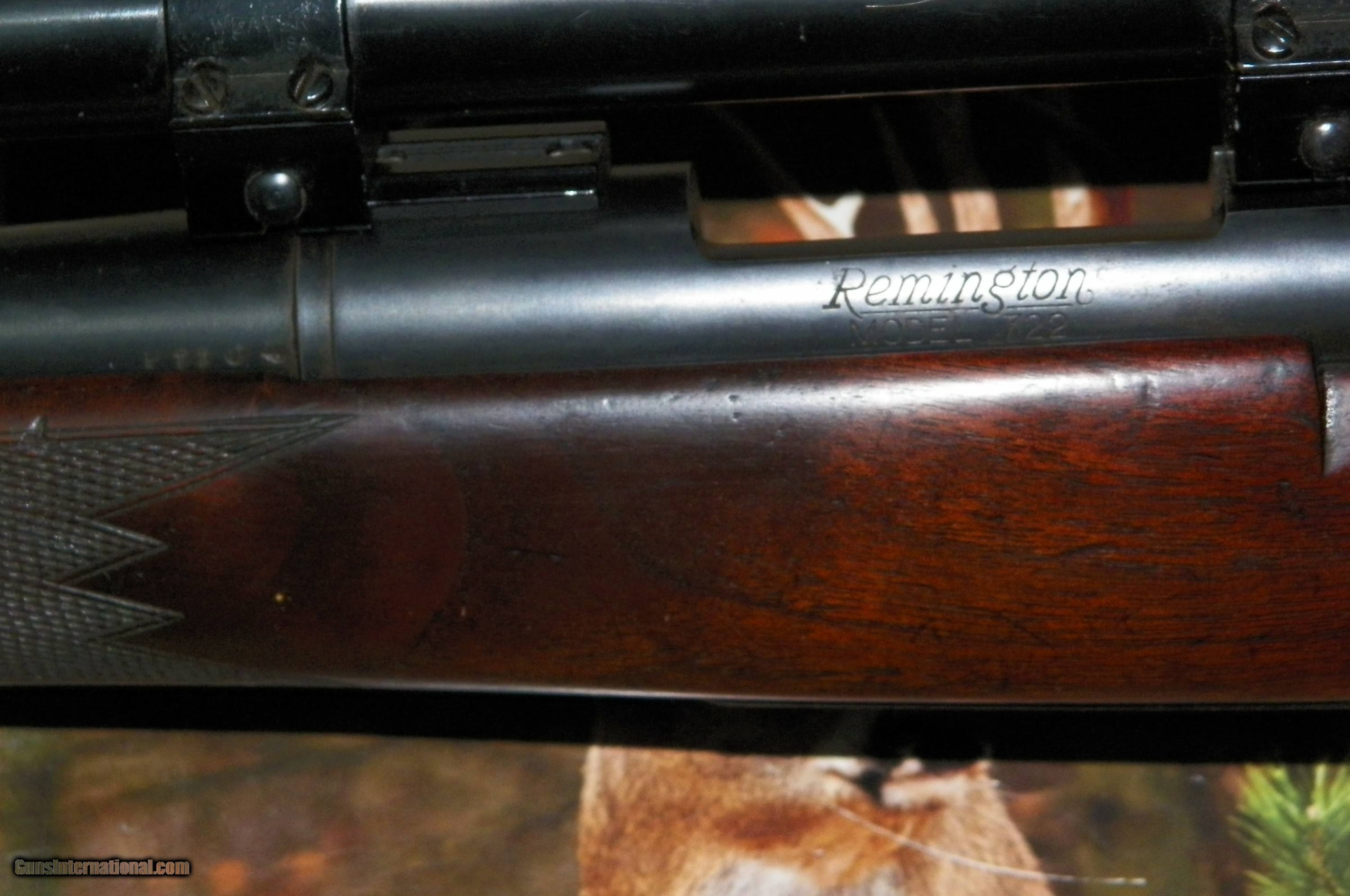 Remington 722 300 Savage/Vintage Weaver Scope