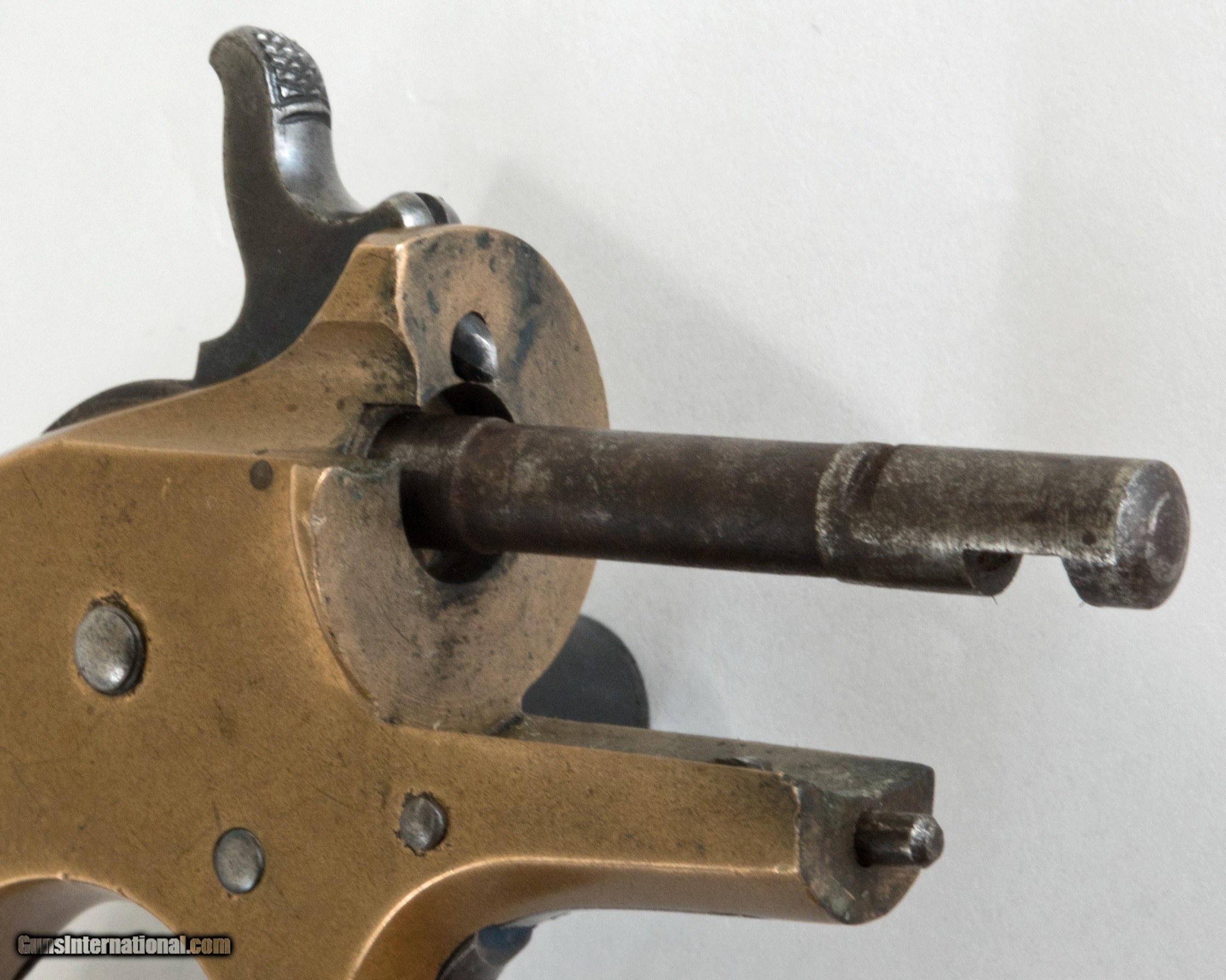 Colt Open Top .22 Type 1 with conical striker, sn 67. One of seventeen ...