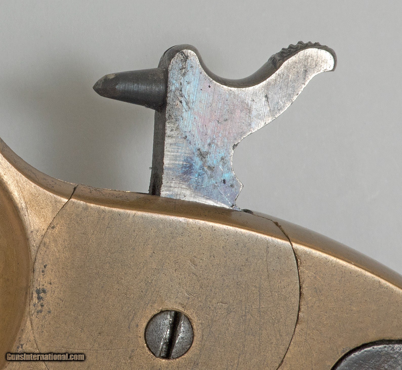 Colt Open Top .22 Type 1 with conical striker, sn 67. One of seventeen ...