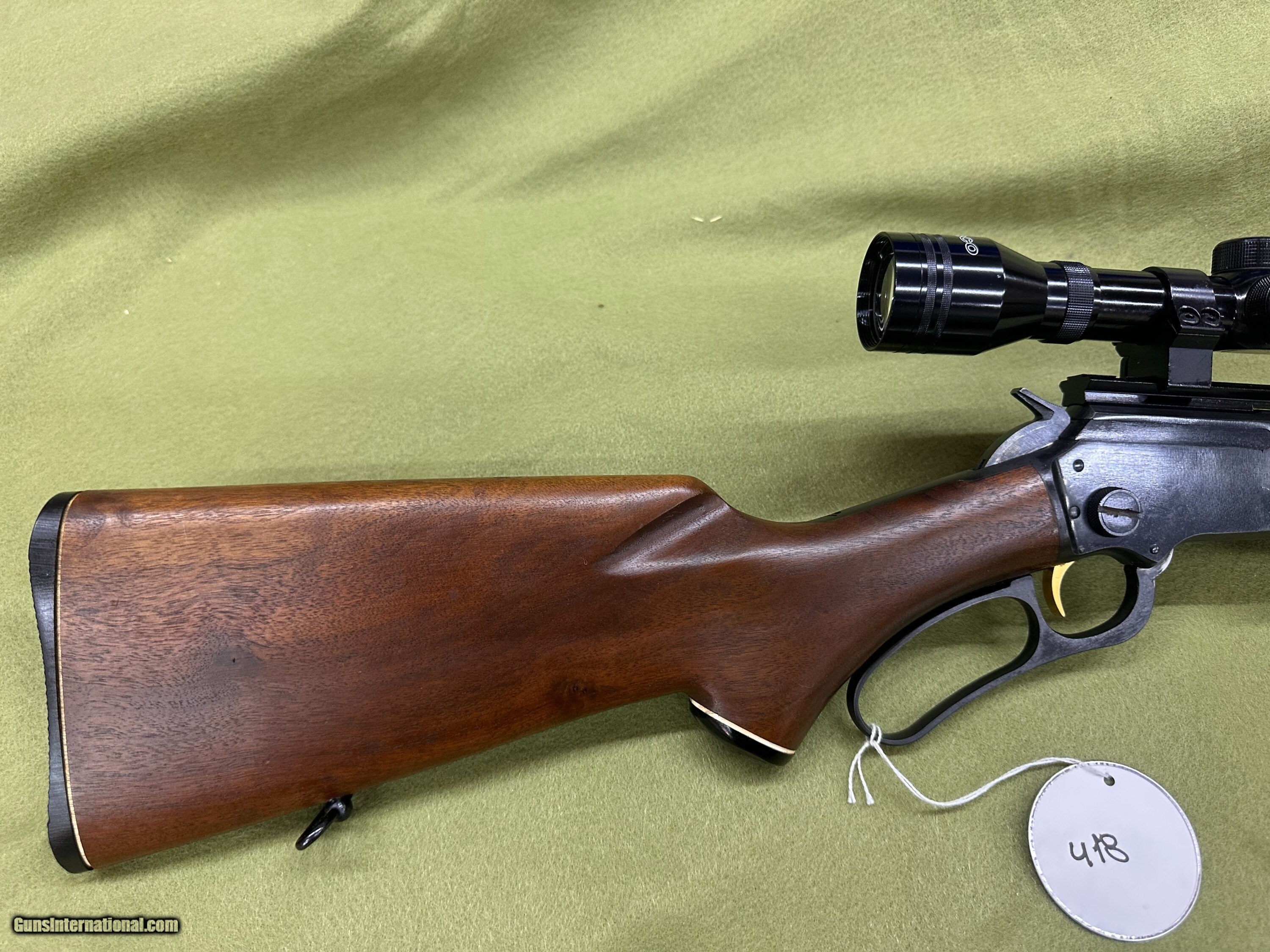 ***Beautiful Marlin 39A "Golden" Period Correct Scope & Rings MFG 1960***