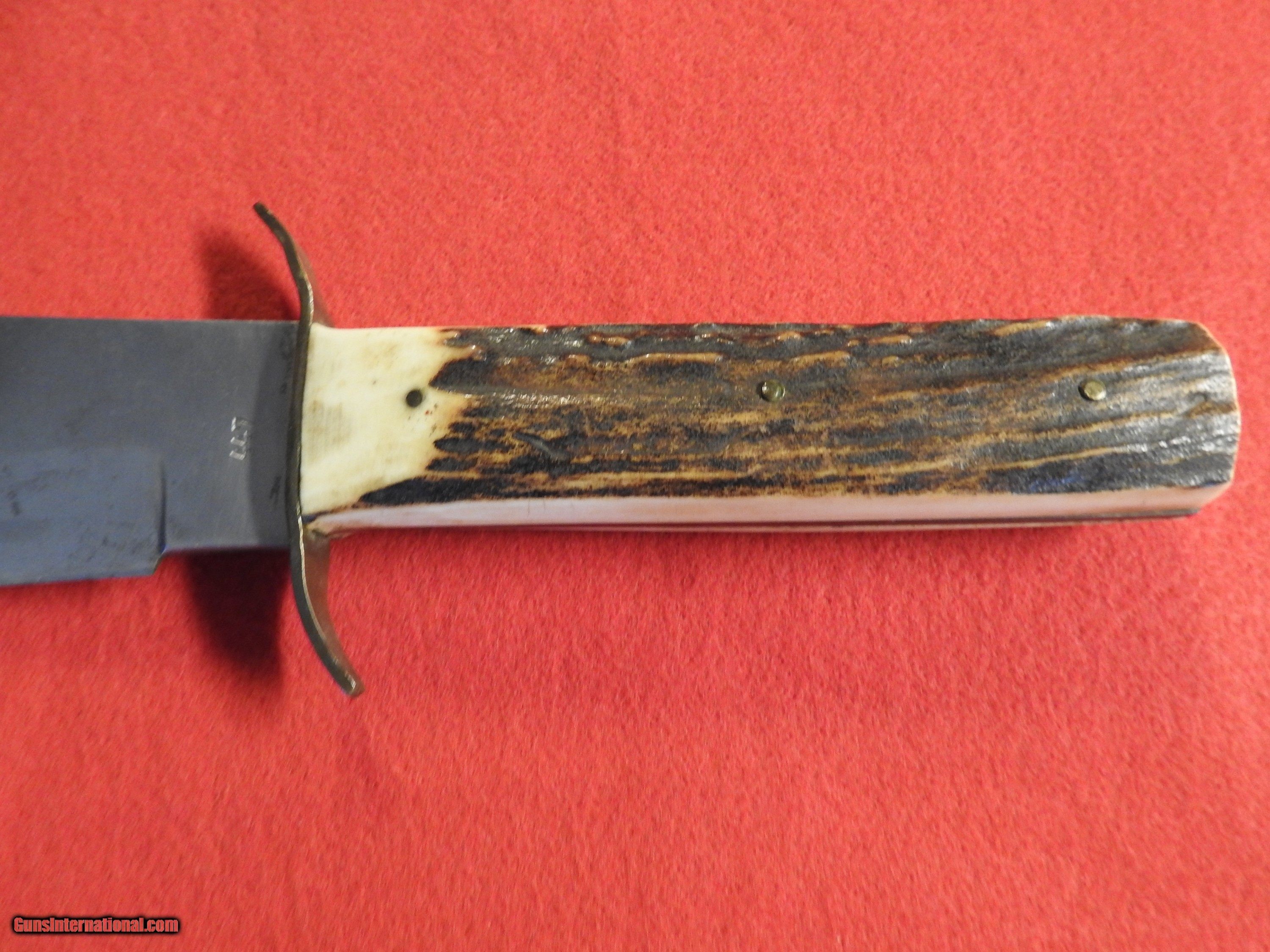 Vintage G. C. Co. Edge Brand large Bowie for sale