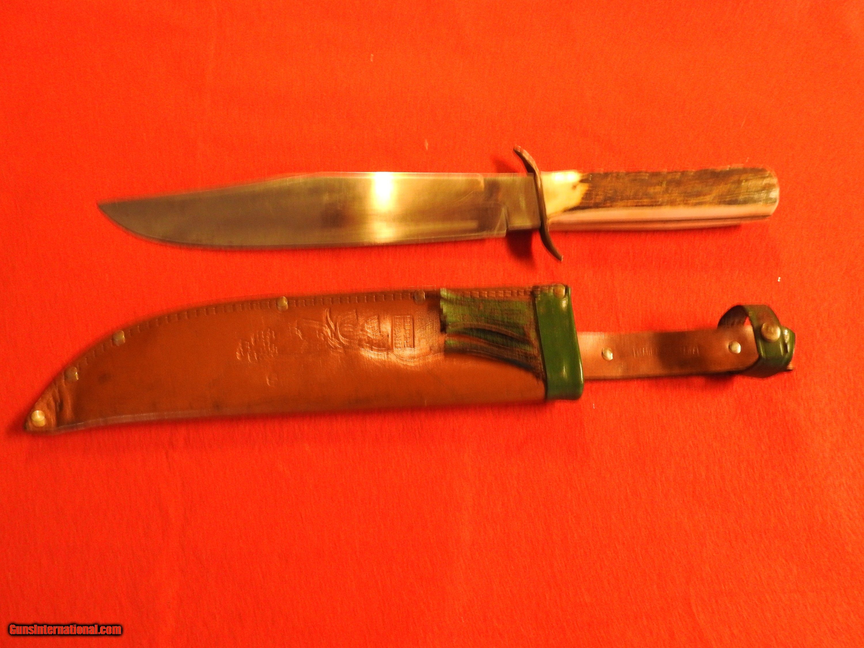 Vintage G. C. Co. Edge Brand large Bowie for sale