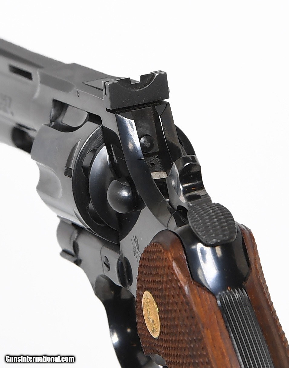 Serial #191 Colt Python 6" Royal Blue