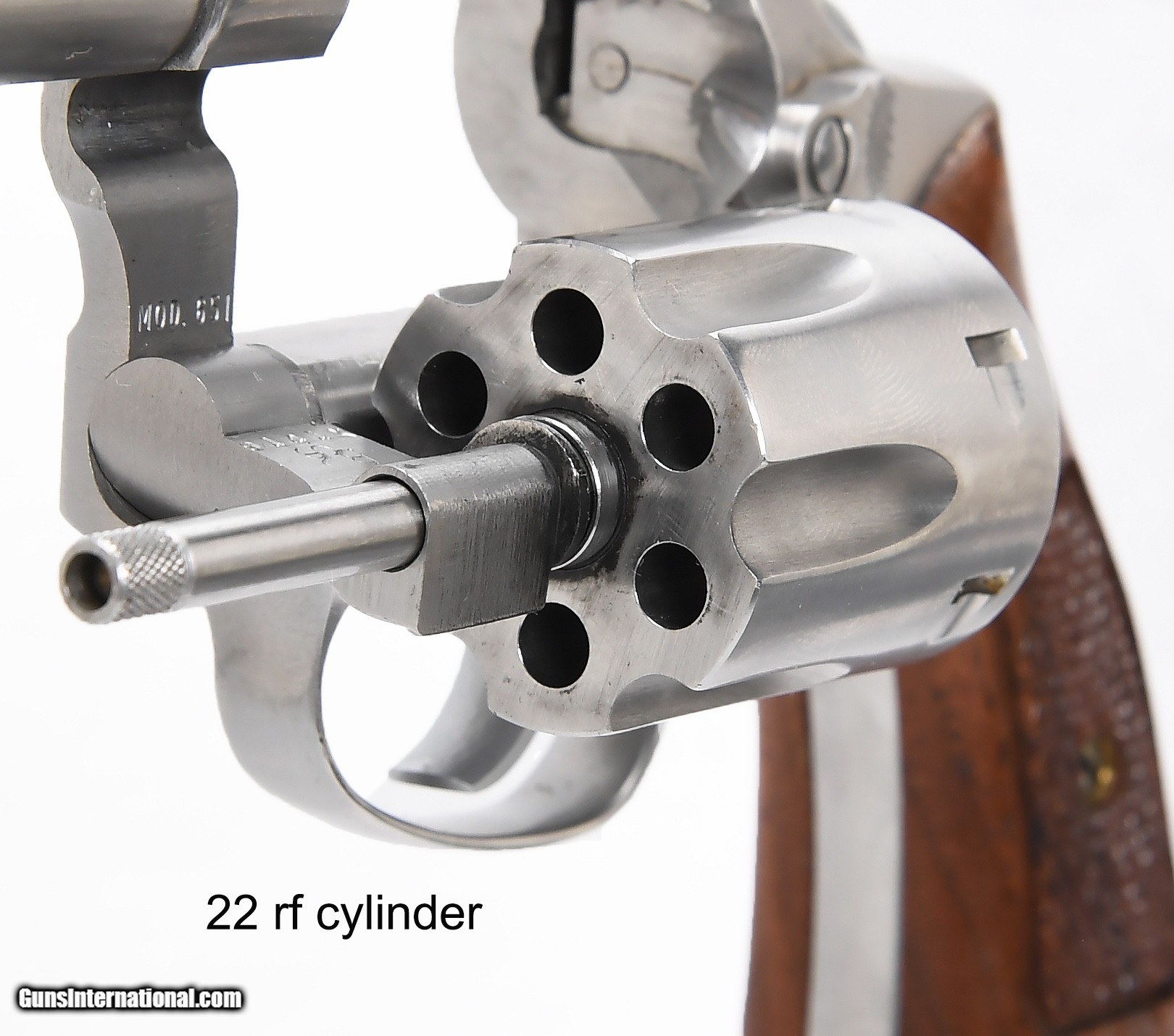 S&W 651 22 Mag with extra factory 22 lr cylinder