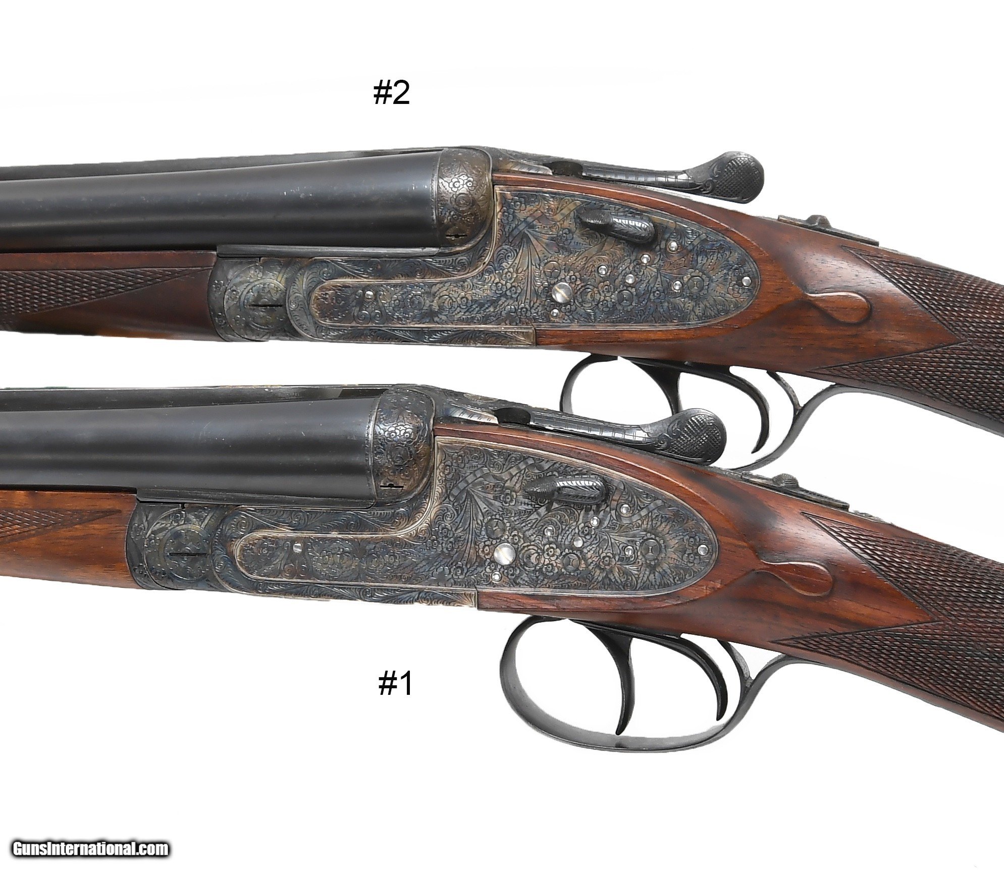 AyA model 25 (XXV) sidelock, 20 gauge consecutive pair