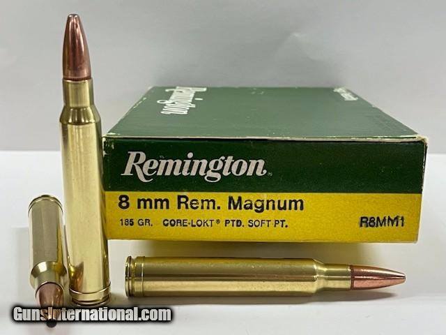 Remington 8mm Rem. Magnum 185gr Core-Lokt Nice Condition!
