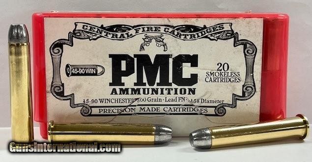 PMC 45-90 Win. 300 Grain Lead Flat Nose Like New!