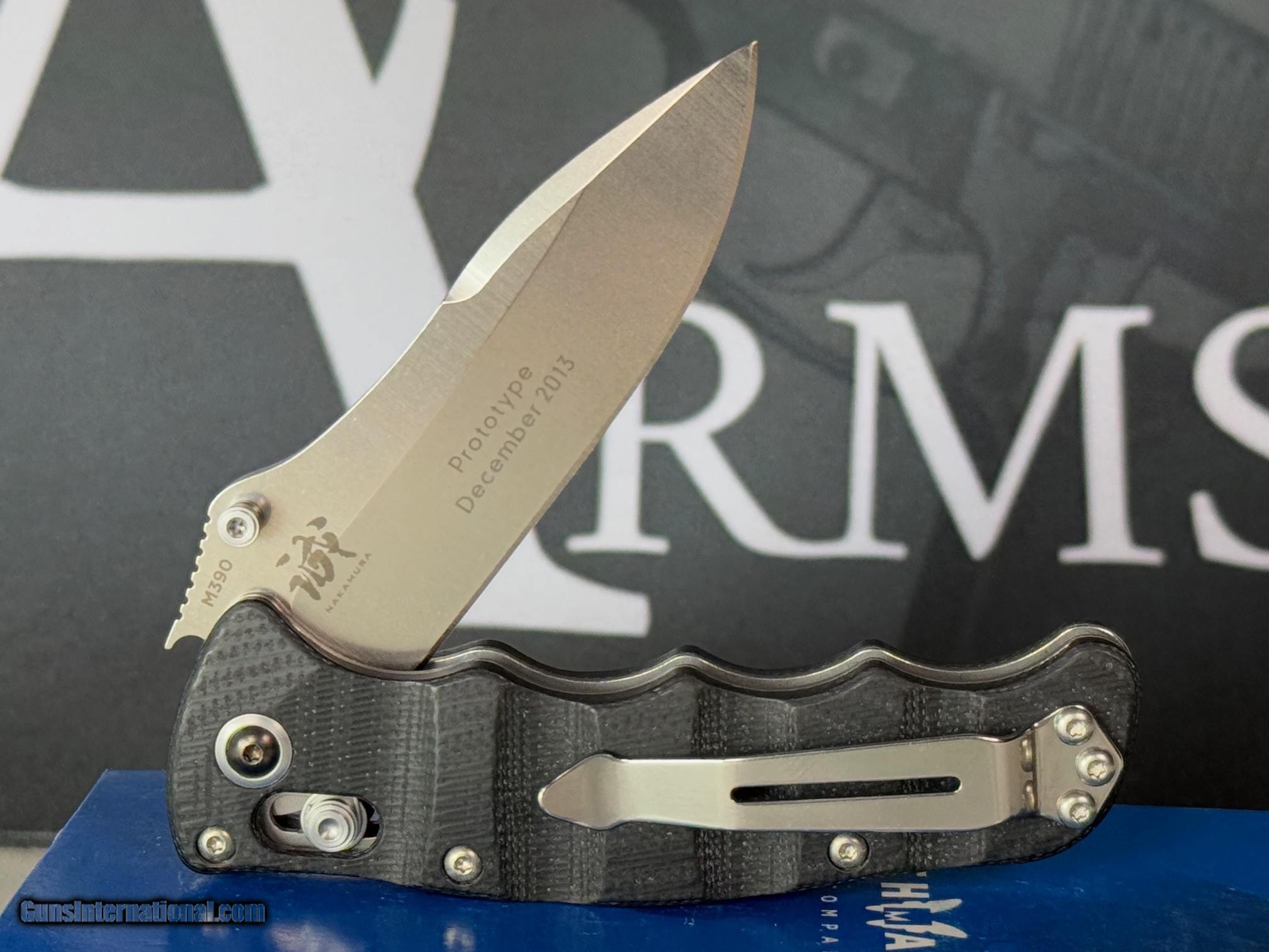 Benchmade 484 Nakamura Prototype – Mint Condition 2013